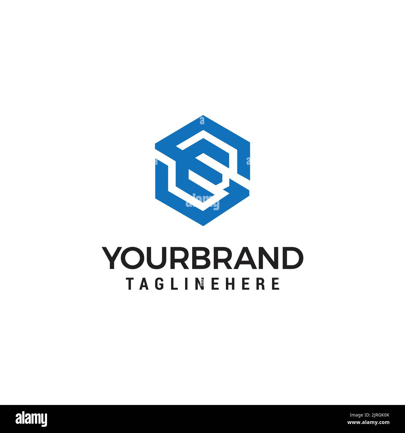 Es unique logo hi-res stock photography and images - Alamy