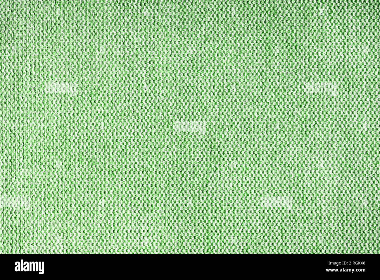 Close-up texture of natural green coarse weave fabric or cloth. Fabric ...