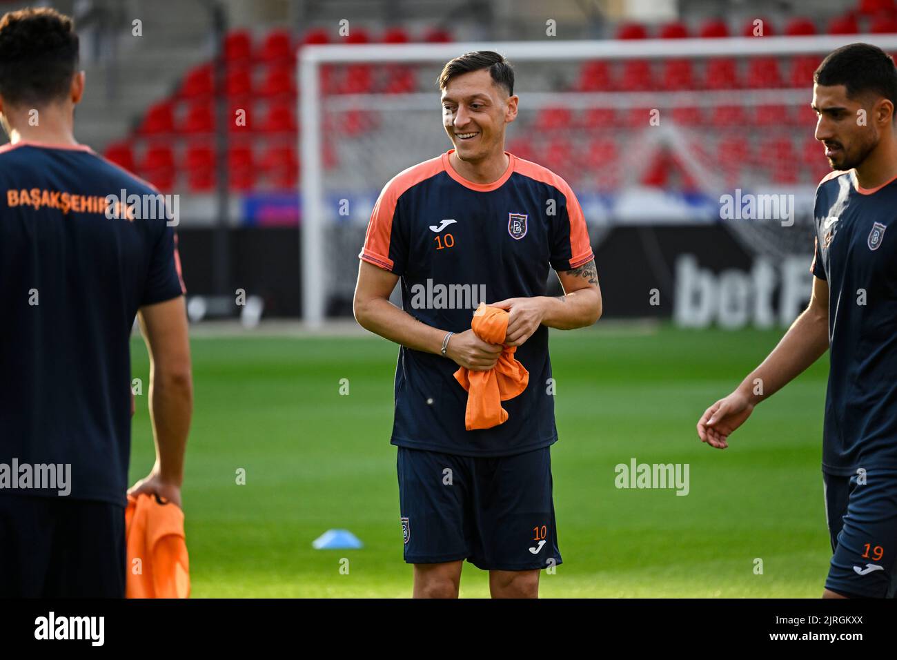 Basaksehir's Mesut Özil pictured during a training session of Turkish ...
