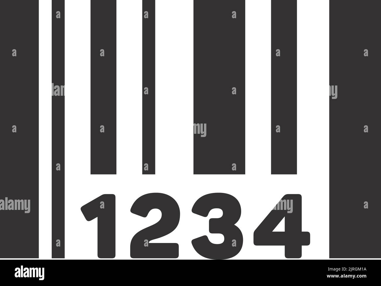 Bar code icon. Package scan black symbol Stock Vector Image & Art - Alamy