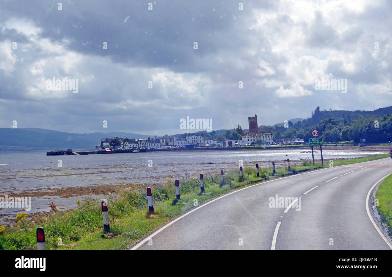 Inveraray and Loch Fyne, Scotland Stock Photo - Alamy