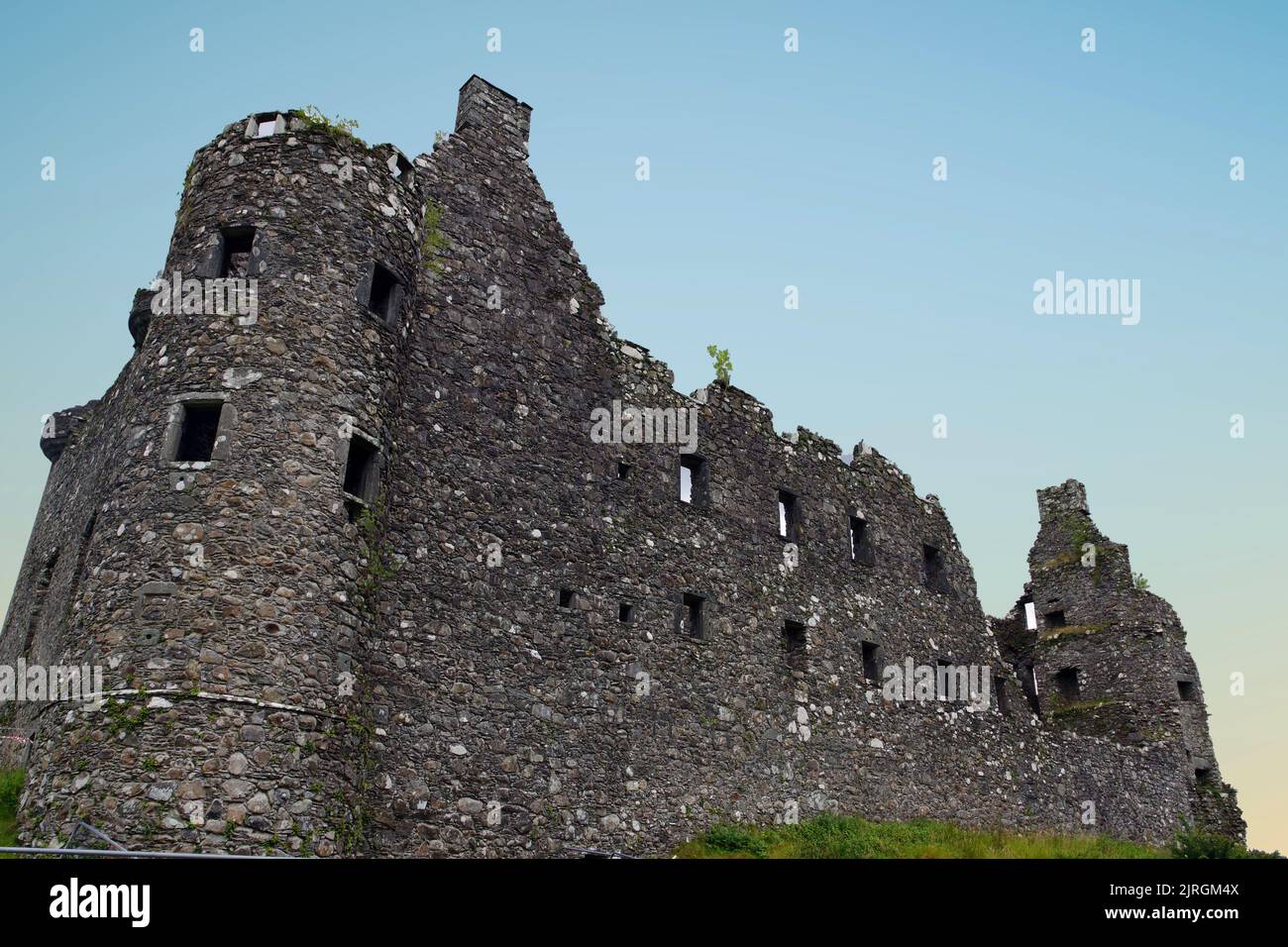 Loch Awe Kilchum castle, Argyl & Bute, Scotland Stock Photo - Alamy