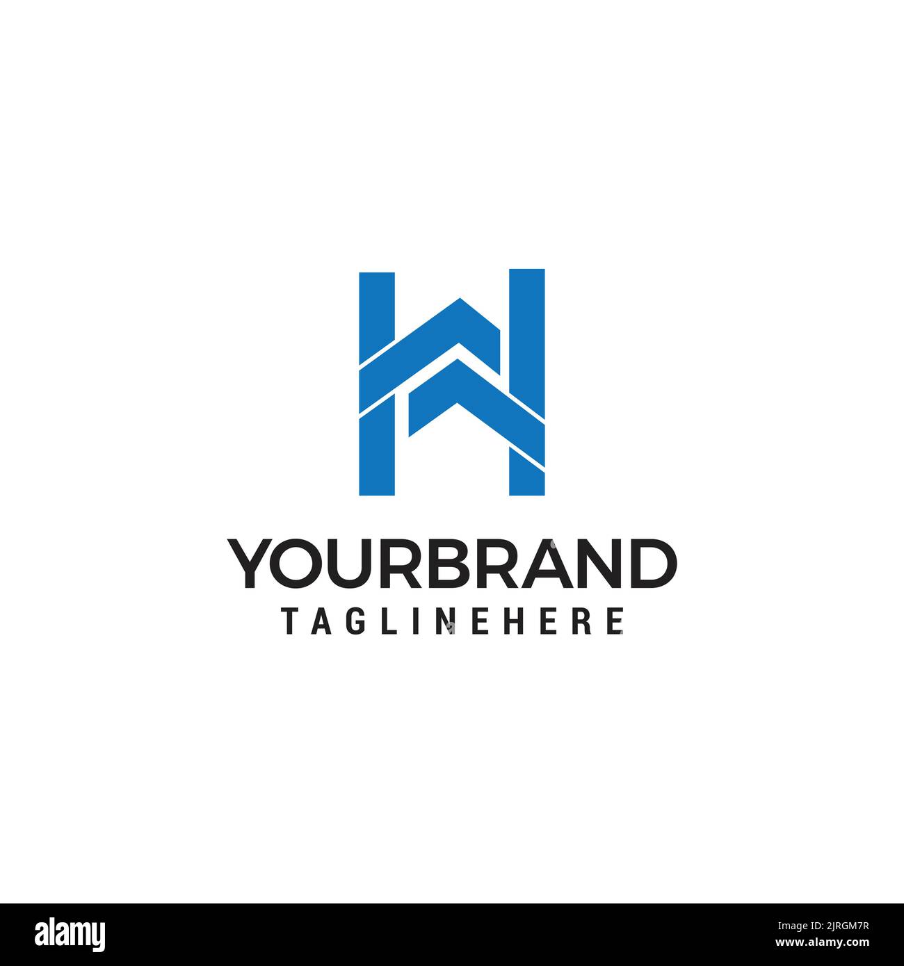 Building House Letter H Architecture Business Company Vector Logo ...