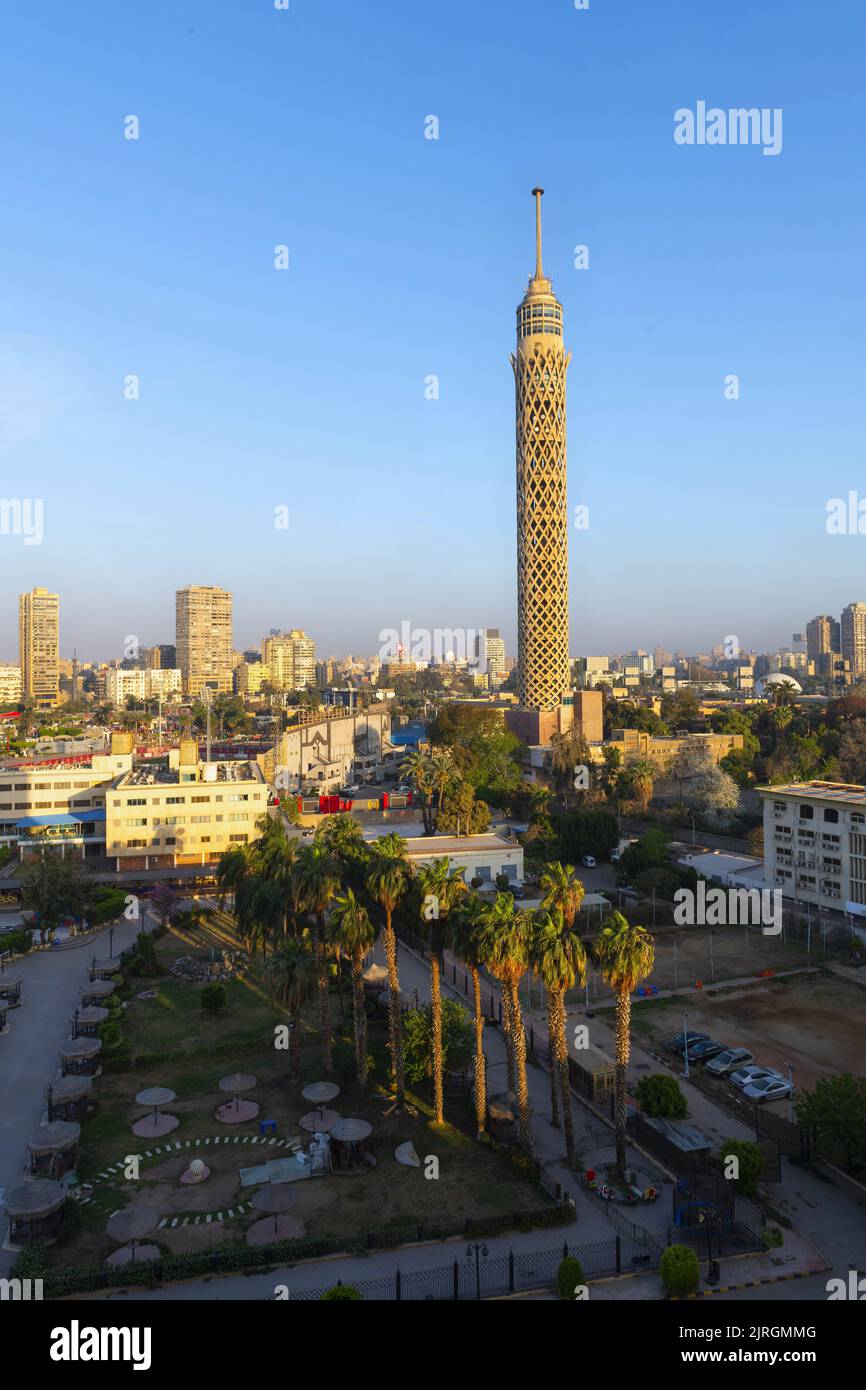Cairo tower in the morning Stock Photo - Alamy