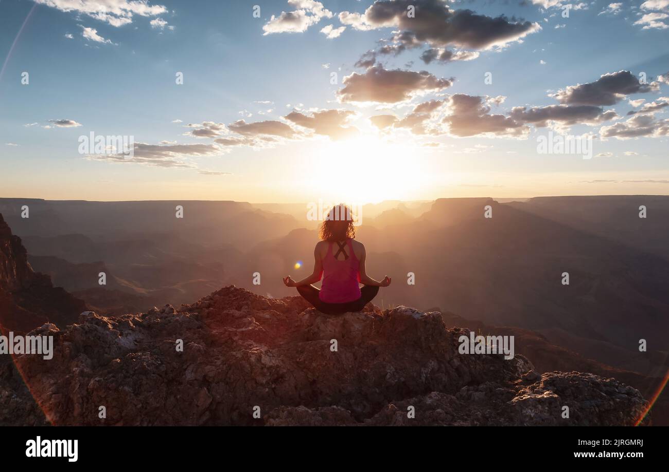 Adventurous traveler woman doing hi-res stock photography and images ...