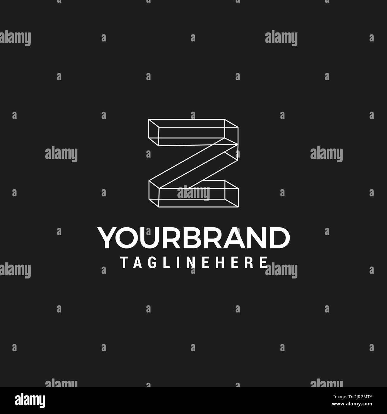 letter z logo vector template architecture Stock Vector Image & Art - Alamy