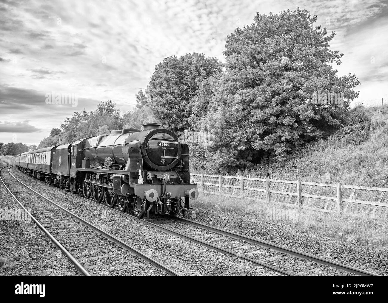 Built by the london midland and scottish railway lms Black and White ...