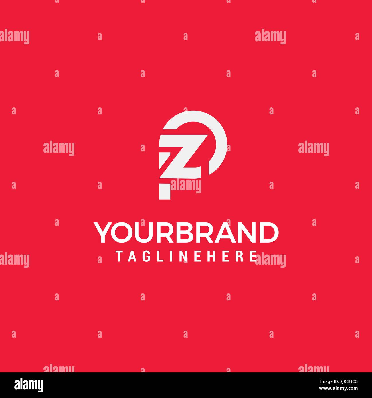 Alphabet letters Initials Monogram ZP PZ Z and P Logo Design Template ...