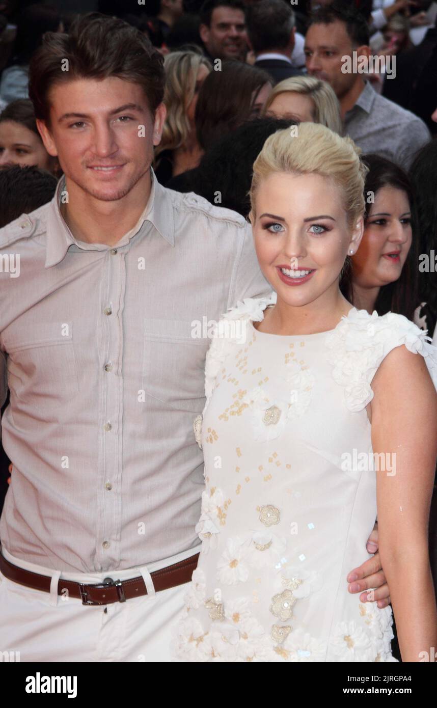 London. UK. Tom Kilbey, Lydia Bright at UK premiere of Katy Perry: Part ...