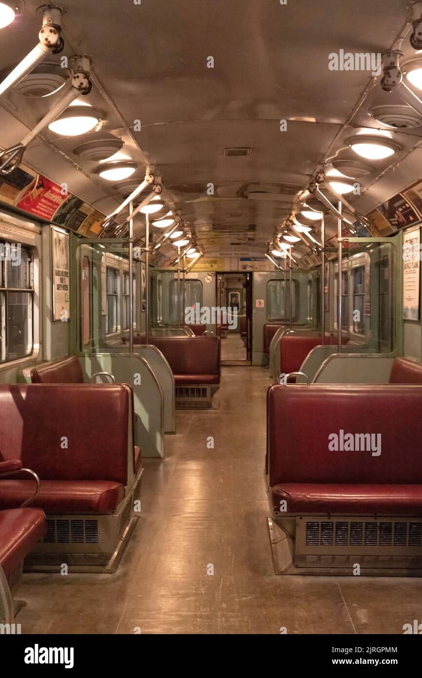 Toronto railway museum interior hi-res stock photography and images - Alamy