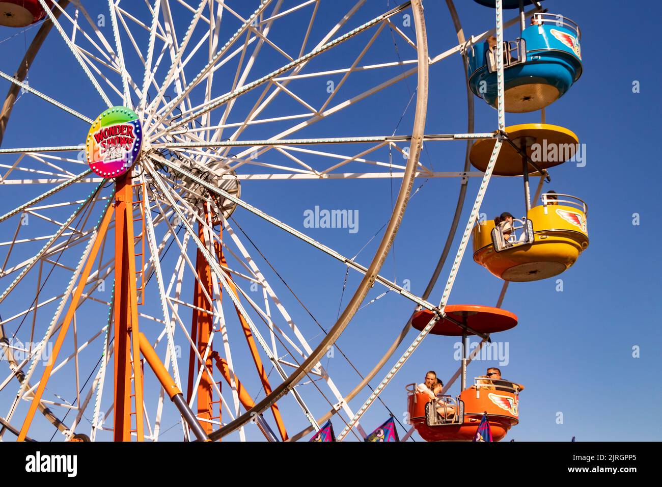 The Wonder shows Midway at the Harvest Festival in Winkler, Manitoba ...