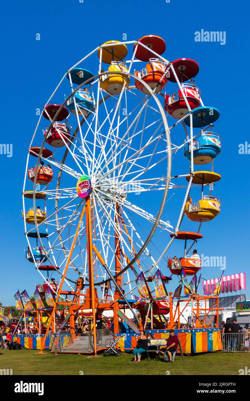 The Wonder shows Midway at the Harvest Festival in Winkler, Manitoba ...