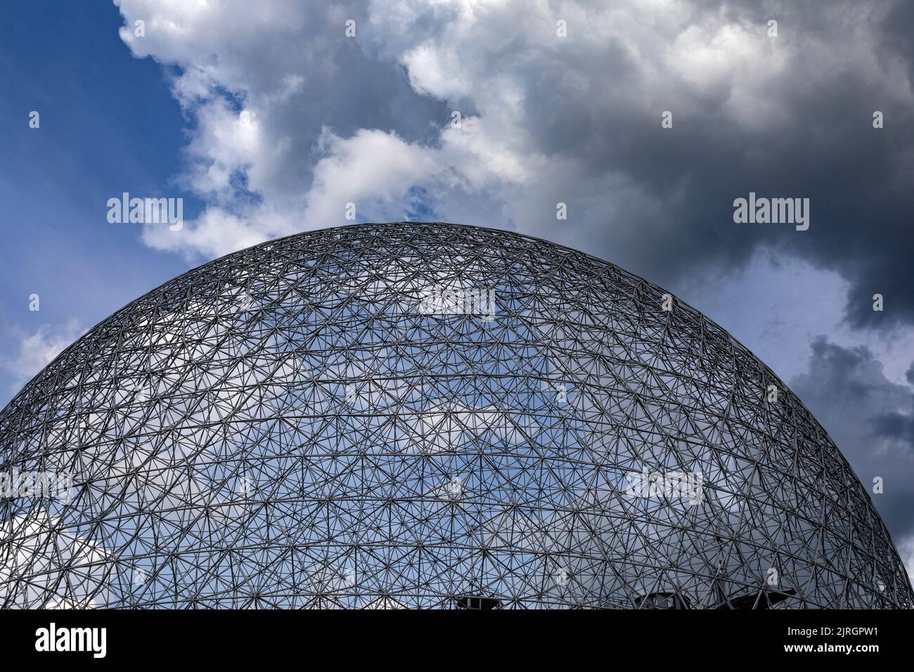 The Montreal Biosphere in Parc Jean Drapeau, Ile Sainte-Helene ...