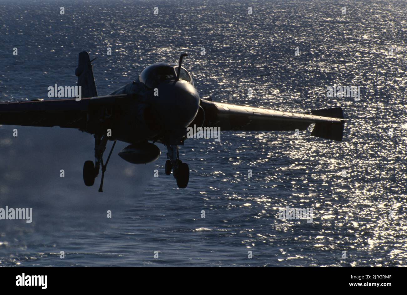 Grumman A-6 Intruder landing Stock Photo - Alamy