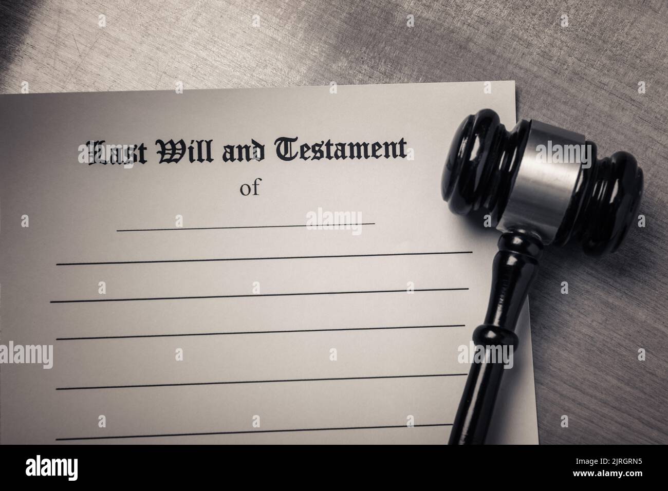 Testament document hi-res stock photography and images - Alamy