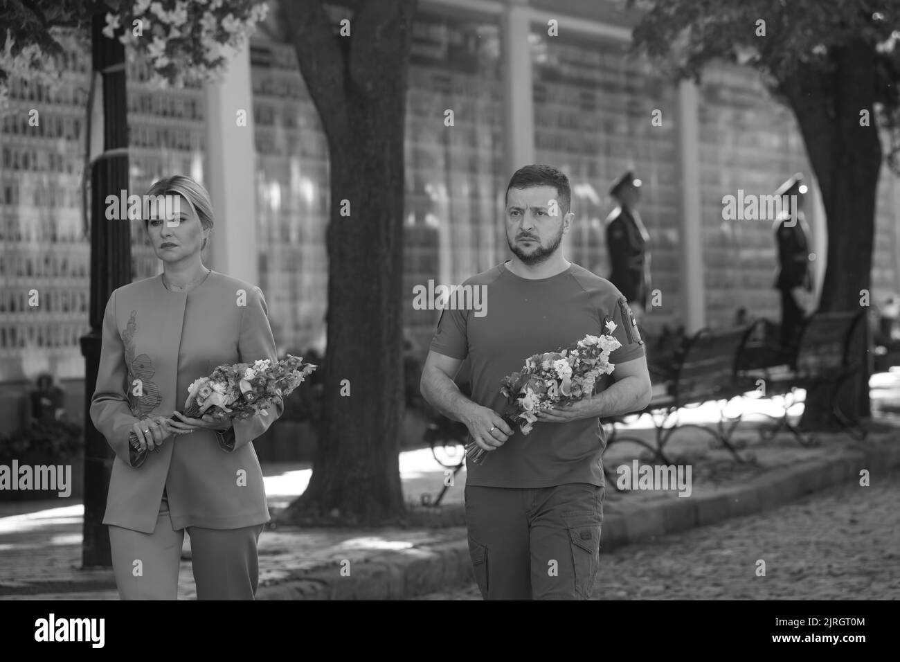 Olena zelenska family hi-res stock photography and images - Alamy