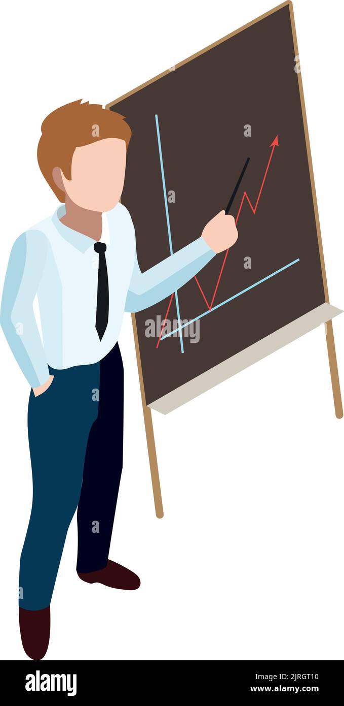 Business conference chart showing Cut Out Stock Images & Pictures - Alamy