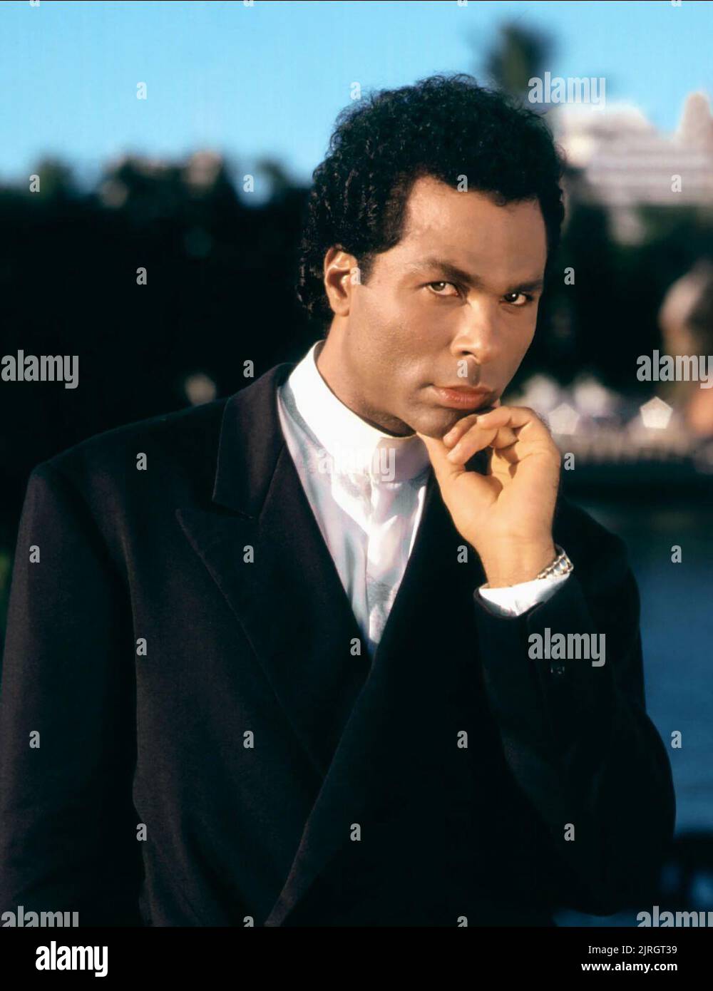 PHILIP MICHAEL THOMAS, MIAMI VICE, 1984 Stock Photo - Alamy