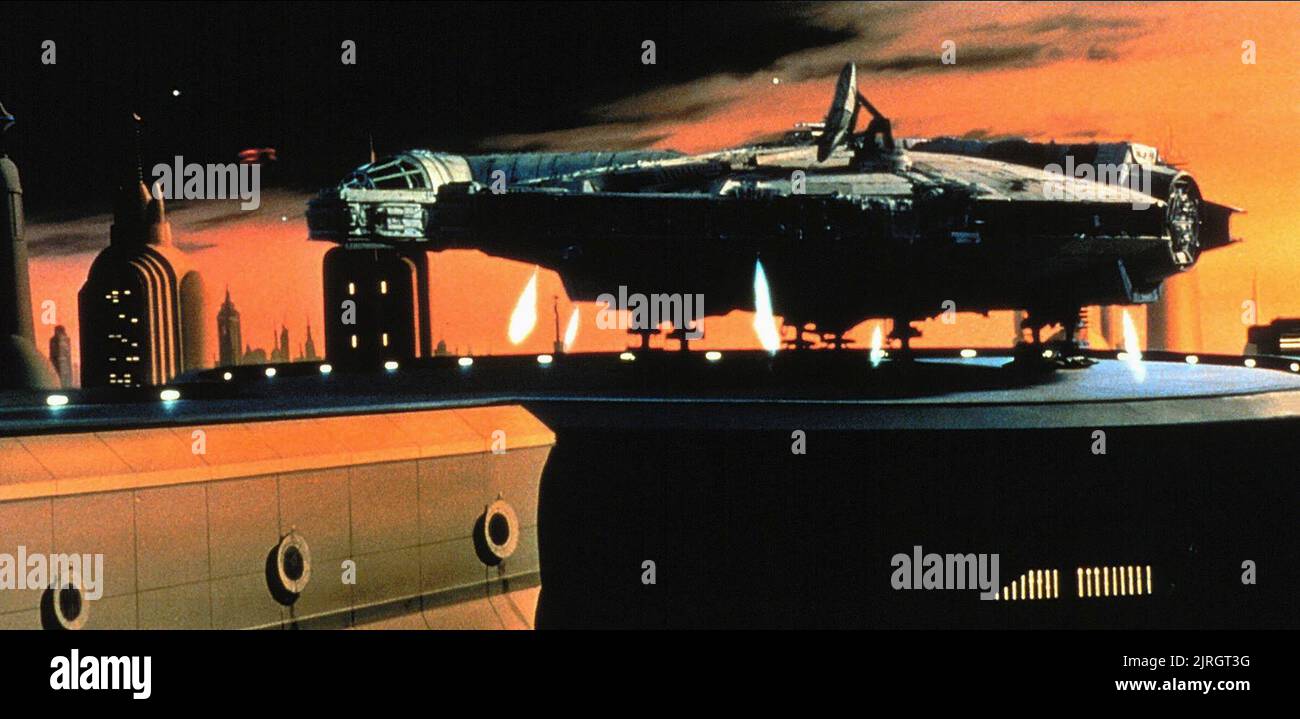 MILLENNIUM FALCON ARTWORK, STAR WARS: EPISODE V - THE EMPIRE STRIKES ...