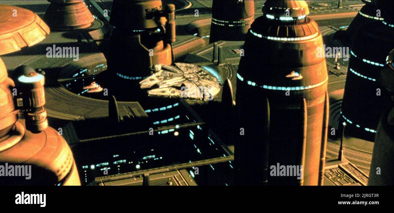 MILLENNIUM FALCON IN BESPIN, STAR WARS: EPISODE V - THE EMPIRE STRIKES ...