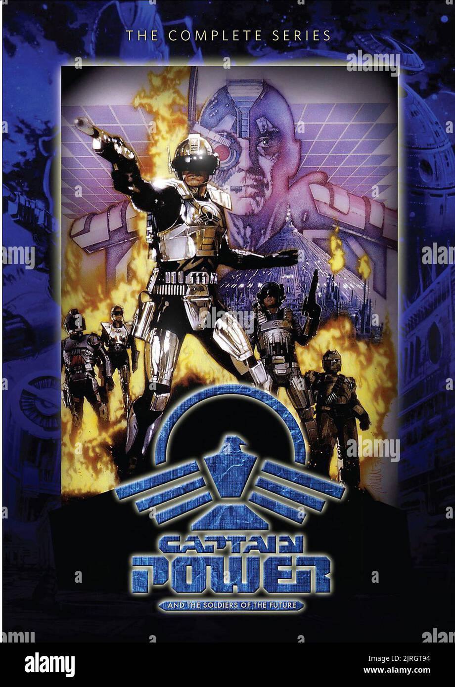 MOVIE POSTER, CAPTAIN POWER AND THE SOLDIERS OF THE FUTURE, 1987 Stock ...