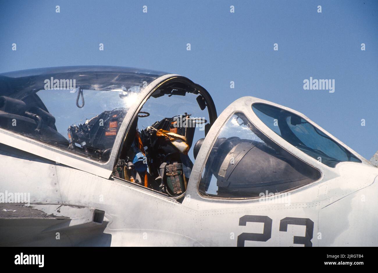 Grumman A-6 cockpit Stock Photo - Alamy
