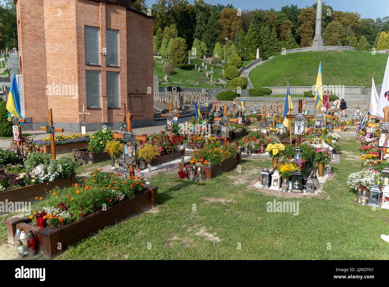 Liviv, Liviv Oblast, Ukraine. 24th Aug, 2022. Lviv celebrates Ukraine's ...