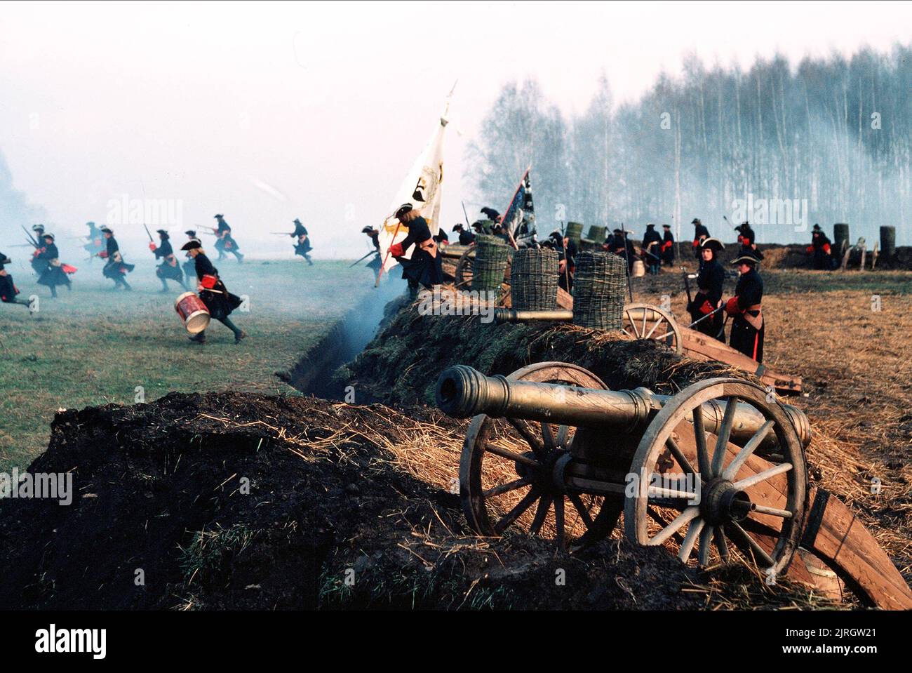 BATTLE SCENE, PETER THE GREAT, 1986 Stock Photo - Alamy