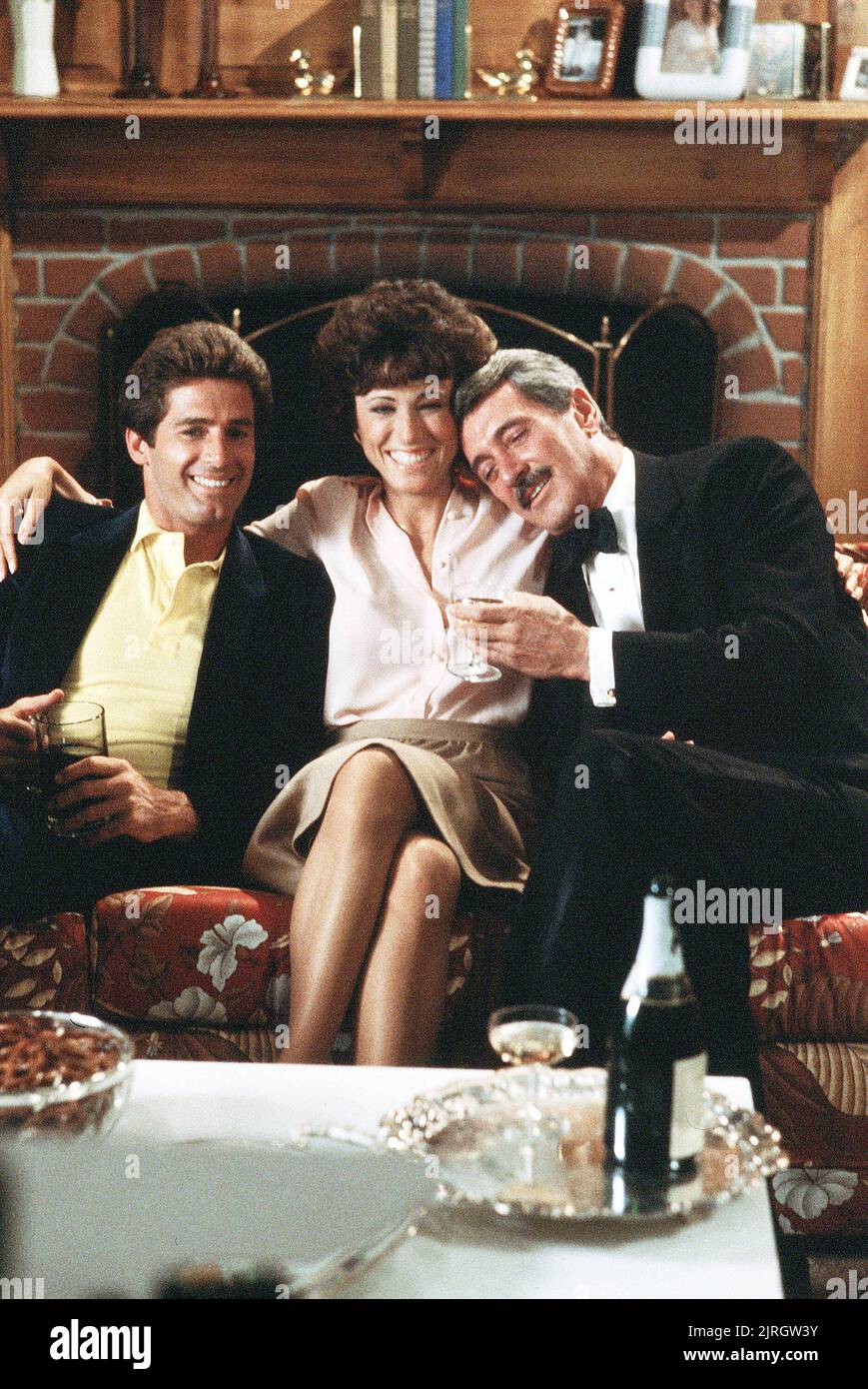 JACK SCALIA, ROCK HUDSON, THE DEVLIN CONNECTION, 1982 Stock Photo - Alamy