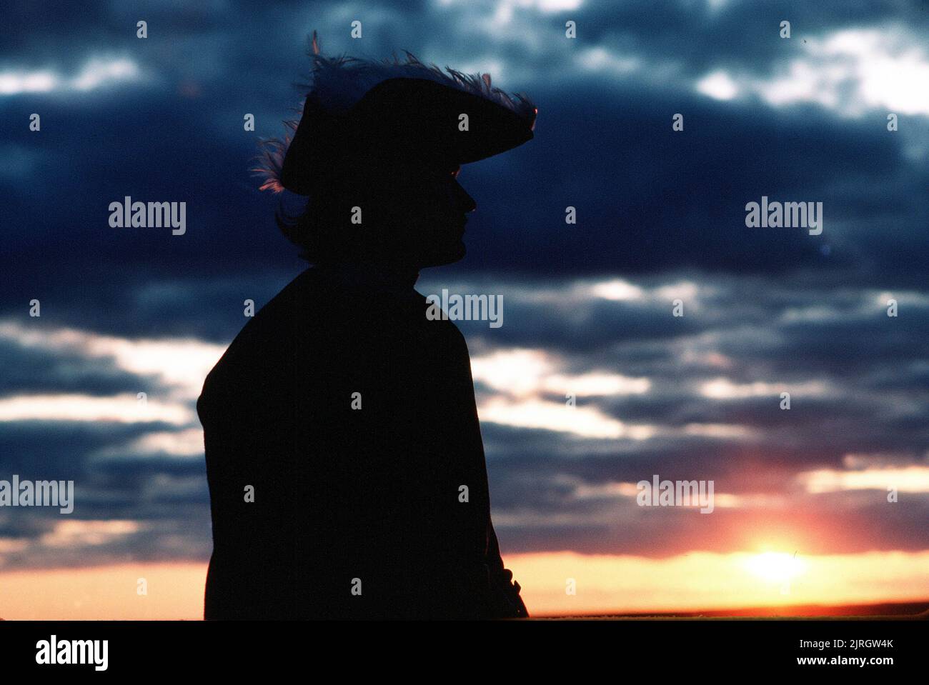 SILHOUETTED SOLDIER, PETER THE GREAT, 1986 Stock Photo - Alamy