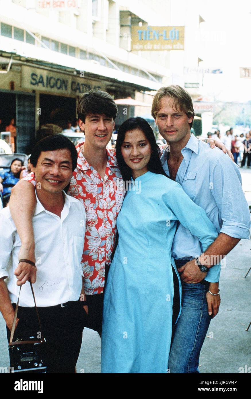 SCENE WITH CU BA NGUYEN, ALAN RUCK, ROSALIND CHAO, SHOOTER, 1988 Stock ...