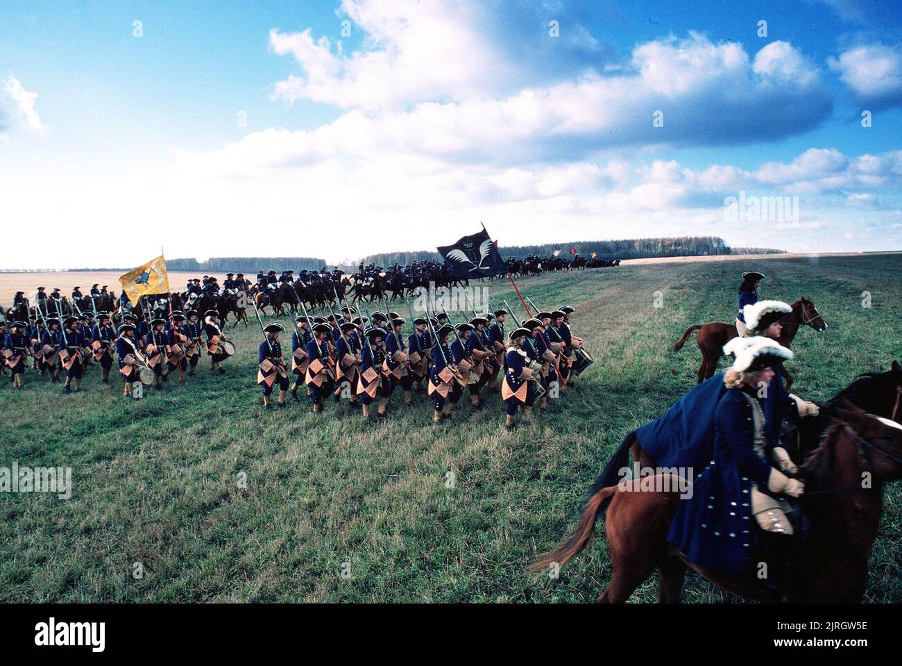 BATTLE SCENE, PETER THE GREAT, 1986 Stock Photo - Alamy