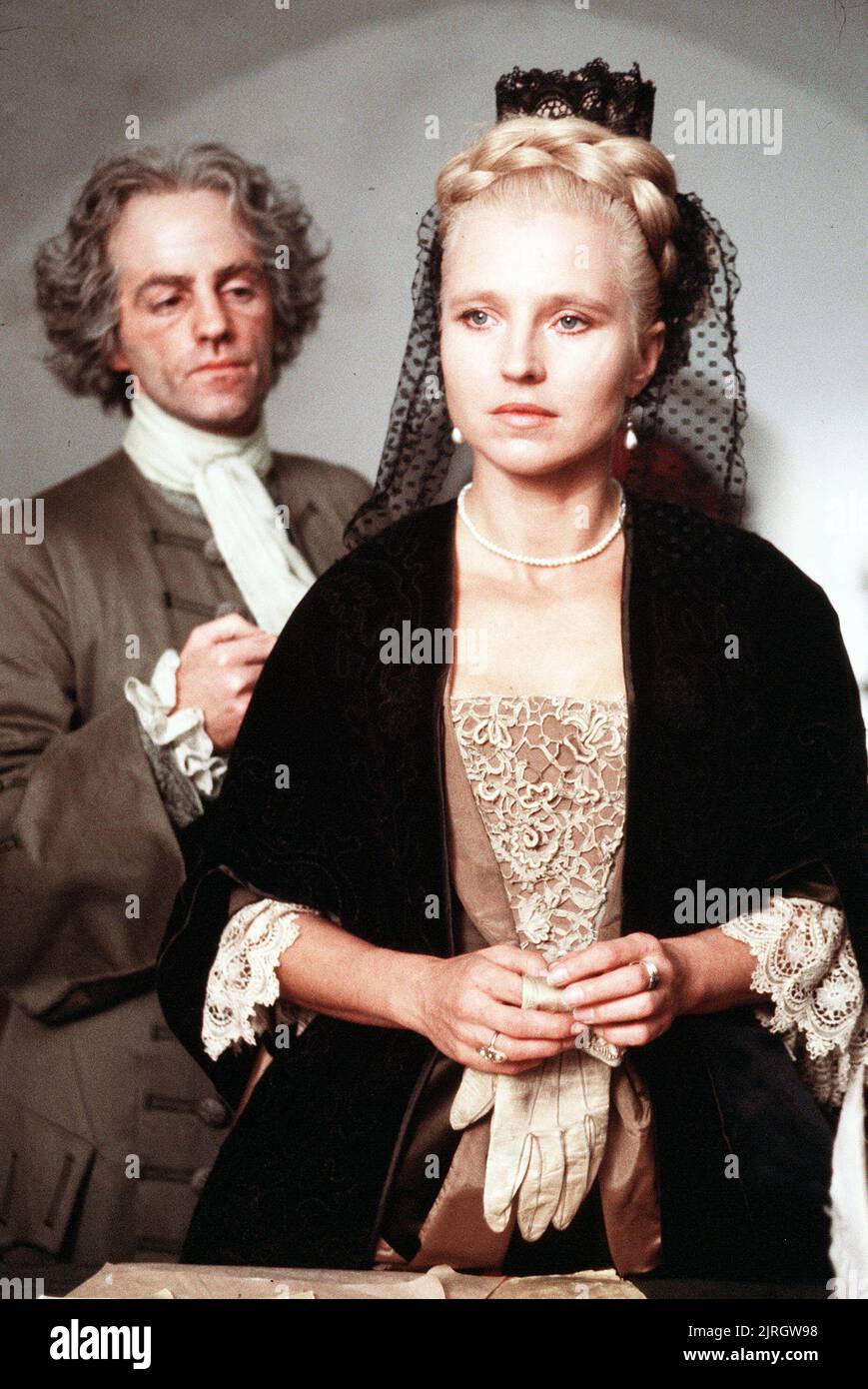 MIKE GWILYM, HANNA SCHYGULLA, PETER THE GREAT, 1986 Stock Photo - Alamy