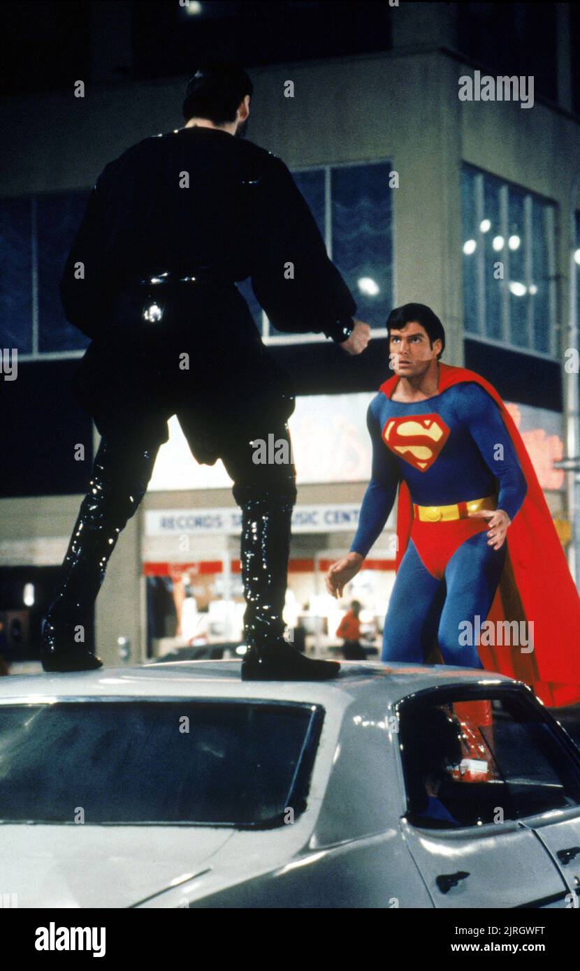 JACK O'HALLORAN, CHRISTOPHER REEVE, SUPERMAN II, 1980 Stock Photo - Alamy