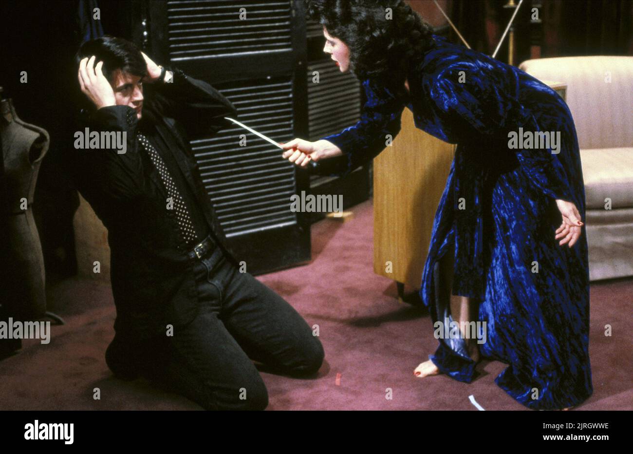 KYLE MACLACHLAN, ISABELLA ROSSELLINI, BLUE VELVET, 1986 Stock Photo - Alamy