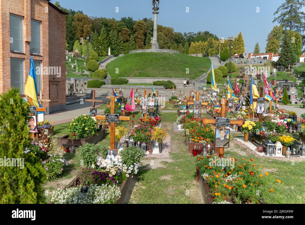 Liviv, Liviv Oblast, Ukraine. 24th Aug, 2022. Lviv celebrates Ukraine's ...