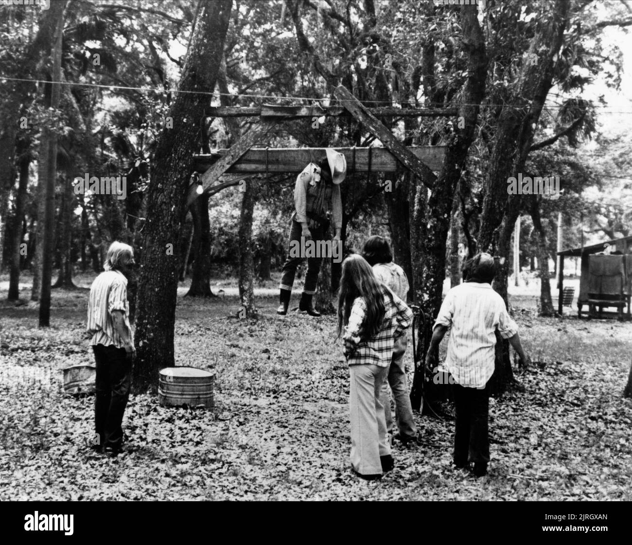 Horror movie scene Black and White Stock Photos & Images - Alamy