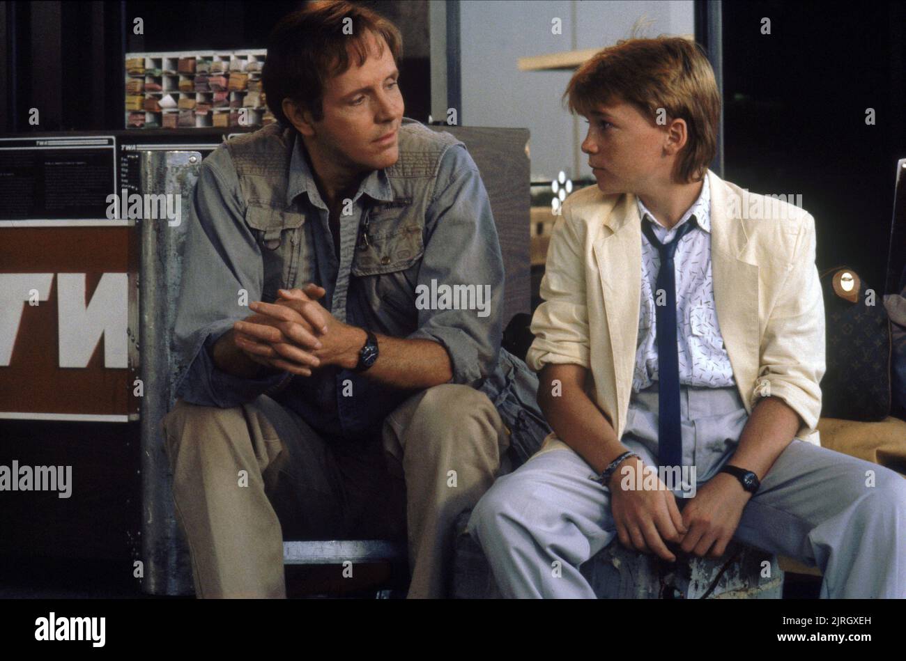 MICHAEL MORIARTY, RICKY ADDISON REED, A RETURN TO SALEM'S LOT, 1987 ...