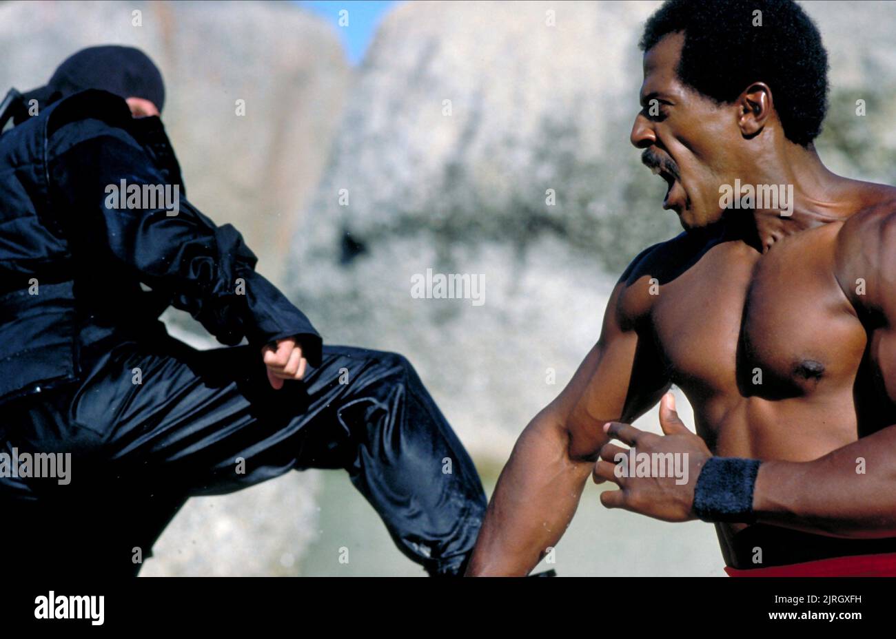 STEVE JAMES, AMERICAN NINJA 2: THE CONFRONTATION, 1987 Stock Photo - Alamy