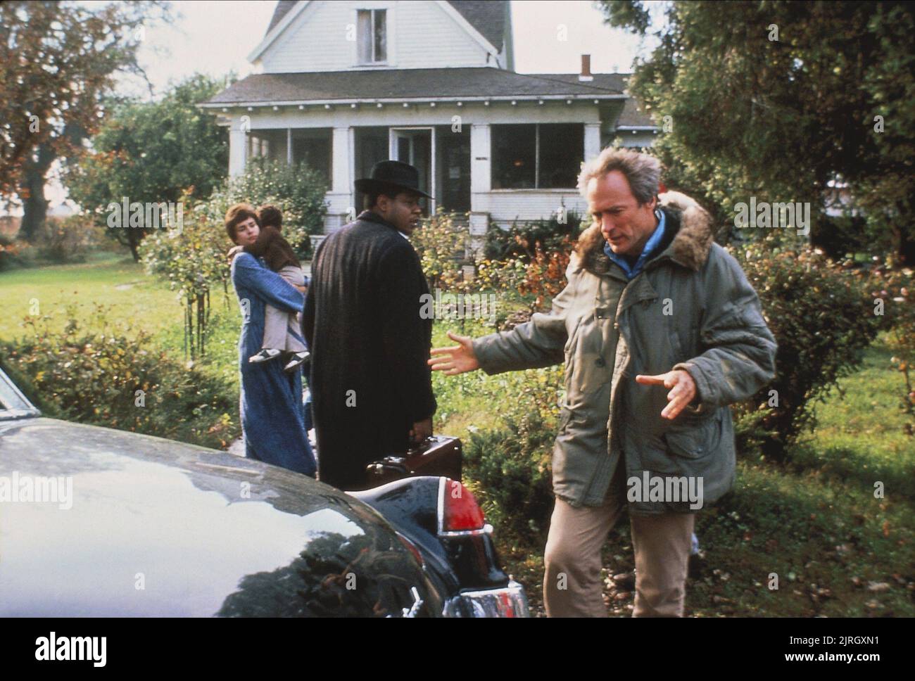 FOREST WHITAKER, CLINT EASTWOOD, BIRD, 1988 Stock Photo - Alamy