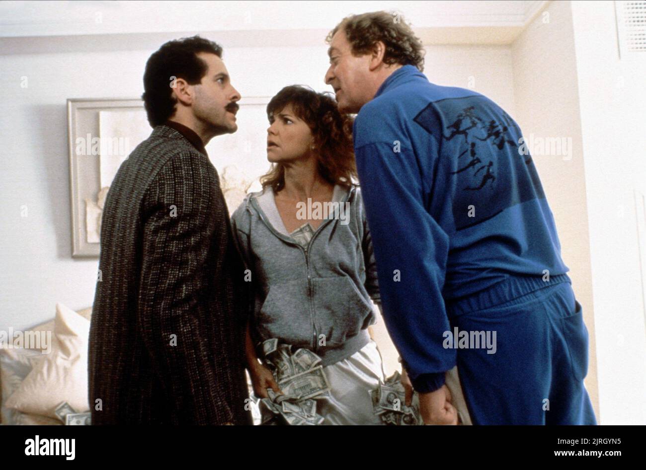 STEVE GUTTENBERG, SALLY FIELD, MICHAEL CAINE, SURRENDER, 1987 Stock Photo - Alamy