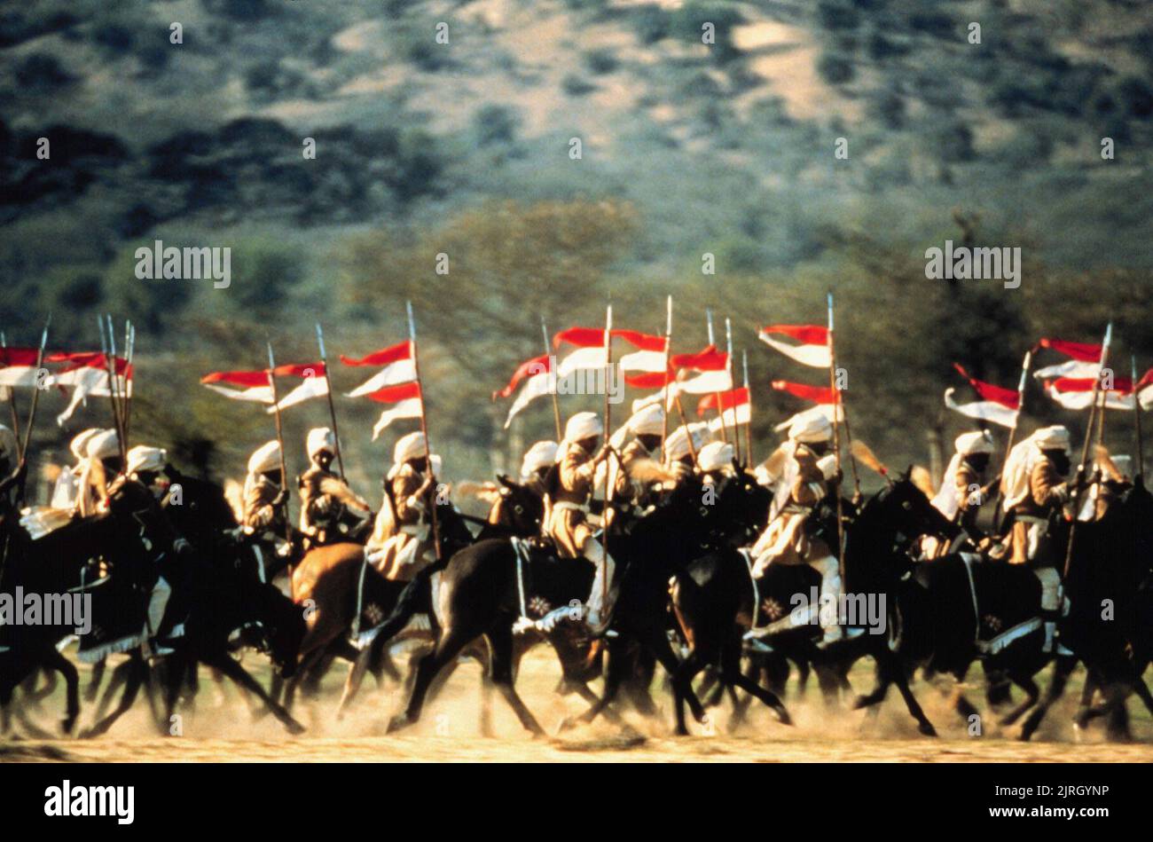 CHARGE SCENE, THE FAR PAVILLIONS, 1984 Stock Photo - Alamy
