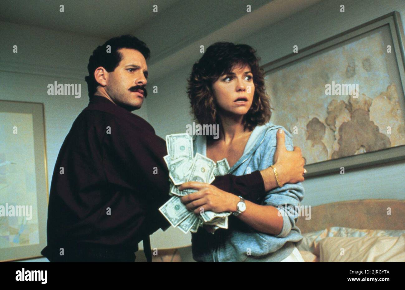 STEVE GUTTENBERG, SALLY FIELD, SURRENDER, 1987 Stock Photo - Alamy