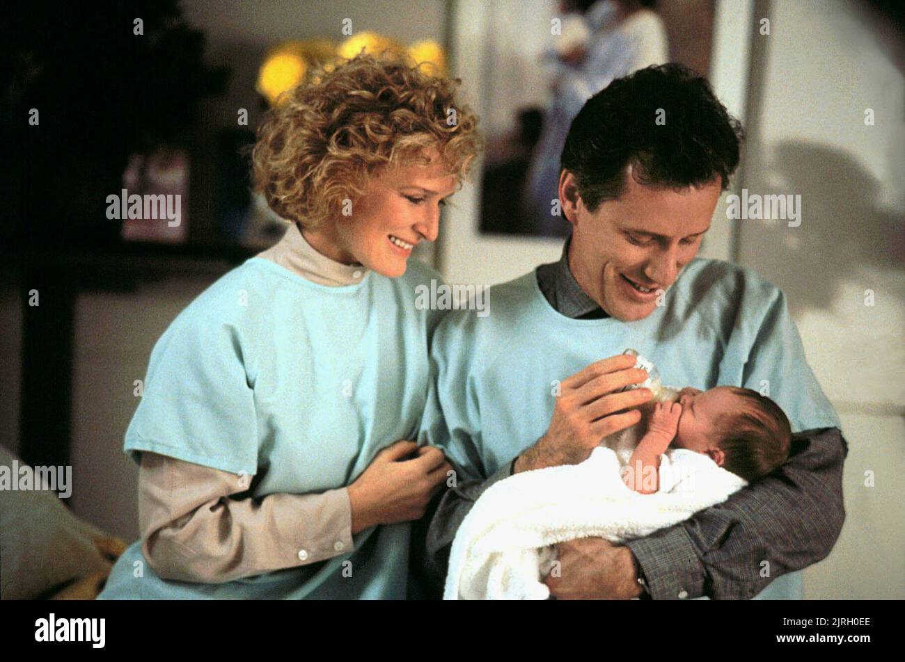GLENN CLOSE, JAMES WOODS, BABY, IMMEDIATE FAMILY, 1989 Stock Photo - Alamy