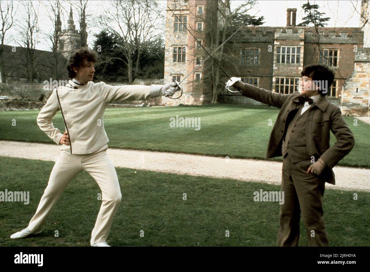 ALAN COX, NICHOLAS ROWE, YOUNG SHERLOCK HOLMES, 1985 Stock Photo - Alamy