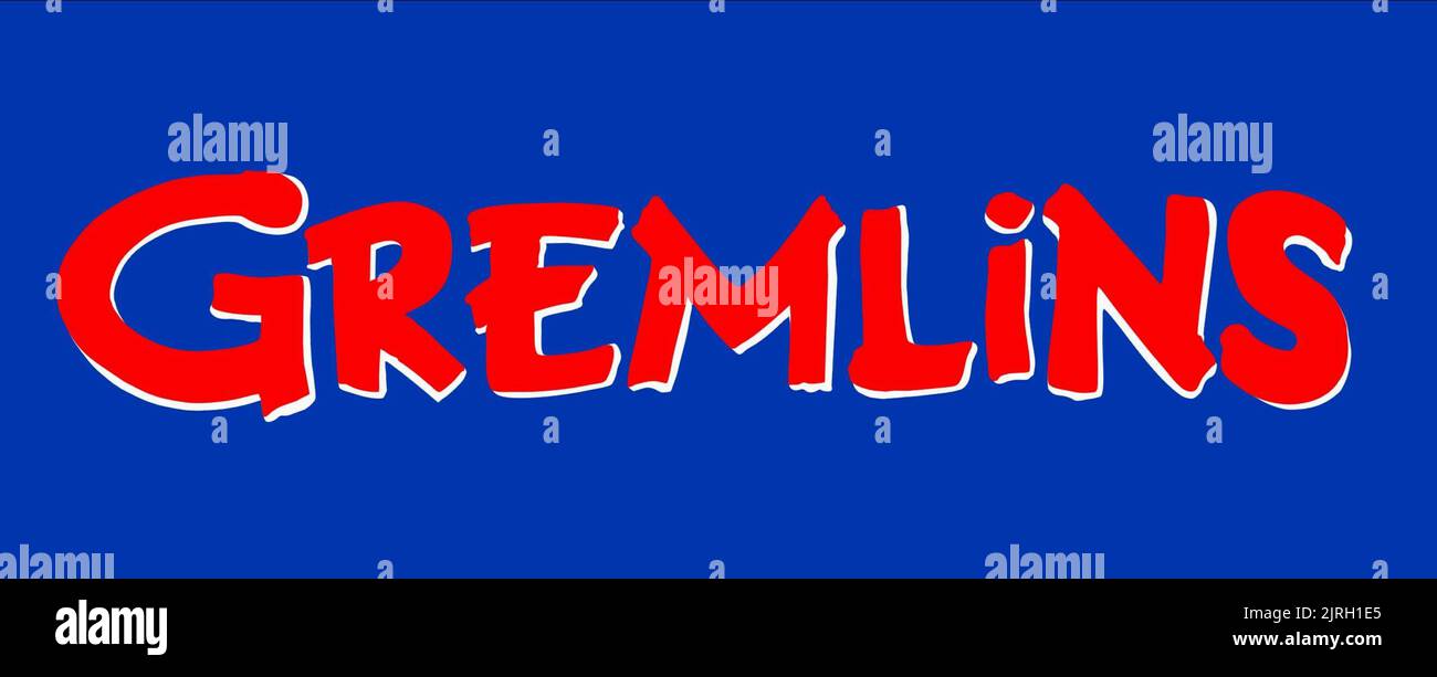 FILM ARTWORK, GREMLINS, 1984 Stock Photo - Alamy