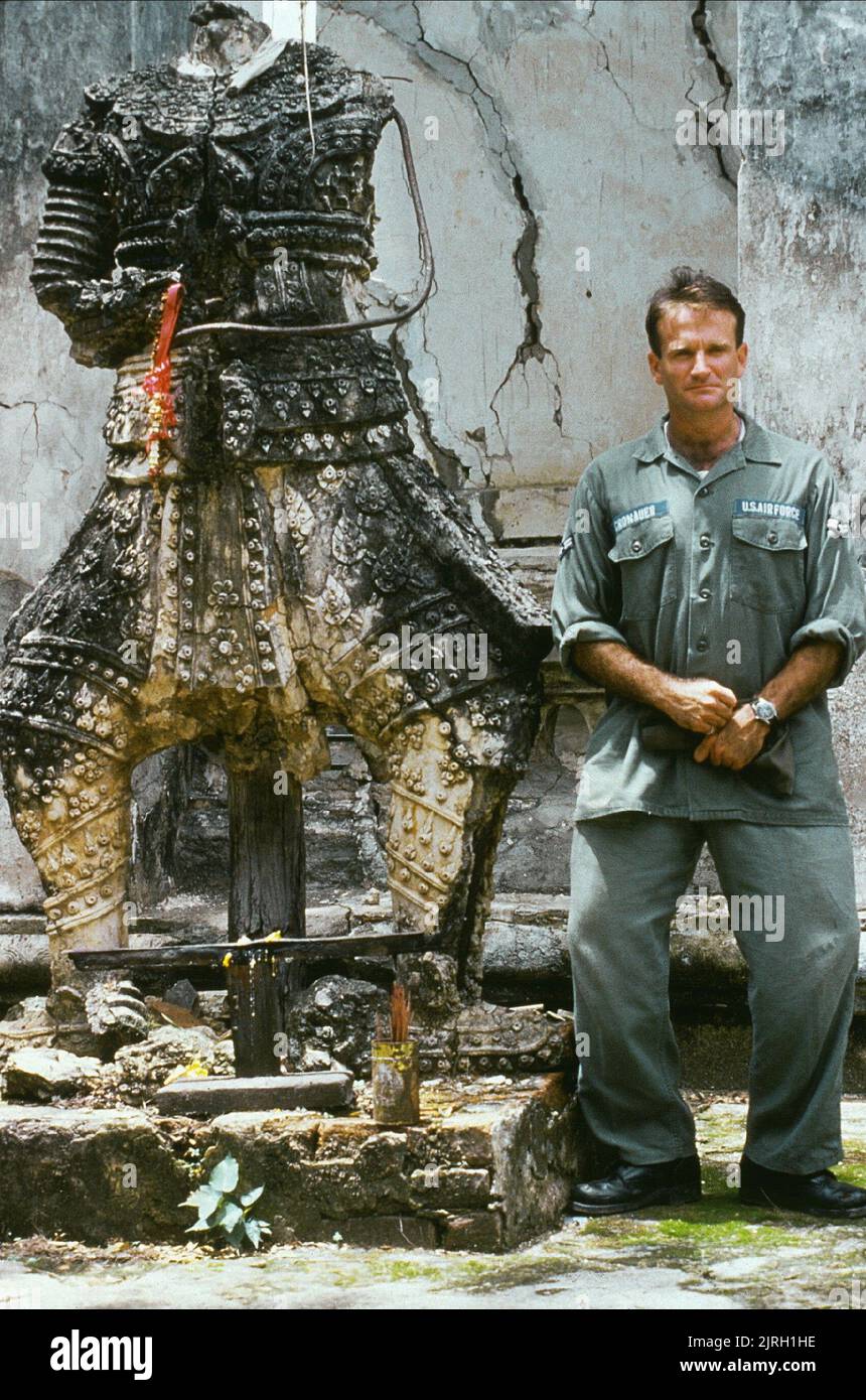 ROBIN WILLIAMS, GOOD MORNING VIETNAM, 1987 Stock Photo - Alamy