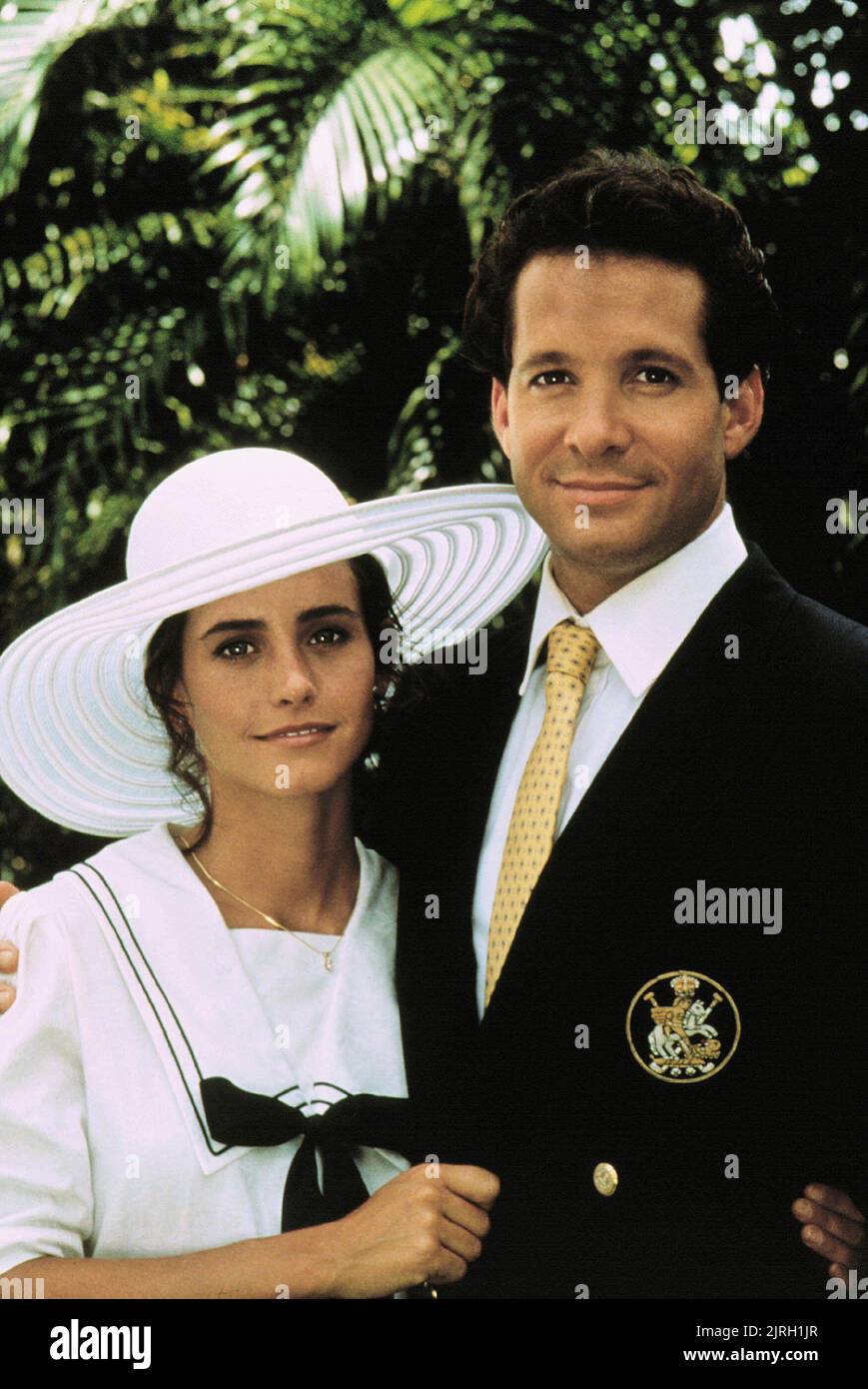 COURTENEY COX, STEVE GUTTENBERG, COCOON: THE RETURN, 1988 Stock Photo ...