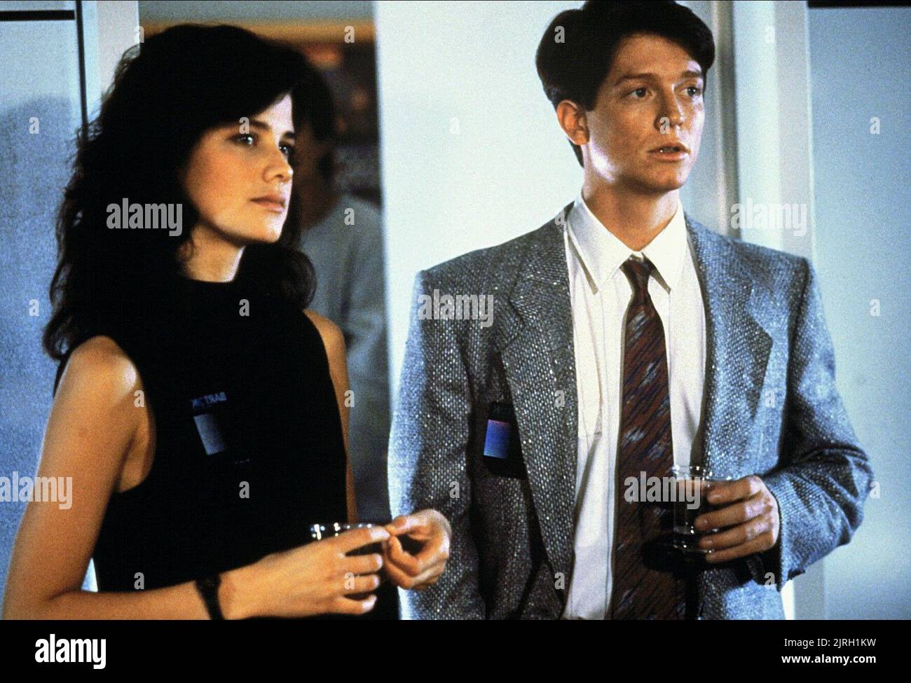 DAPHNE ZUNIGA, ERIC STOLTZ, THE FLY II, 1989 Stock Photo - Alamy