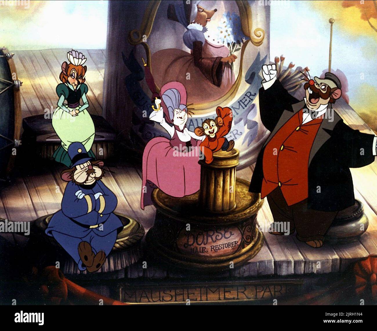 GUSSIE, FIEVEL, JOHN, AN AMERICAN TAIL, 1986 Stock Photo - Alamy